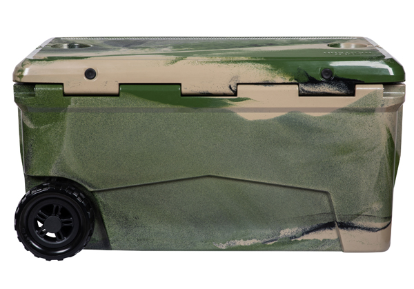 RUGGED+ 70QTW CAMO Army – Cold Bastard Coolers